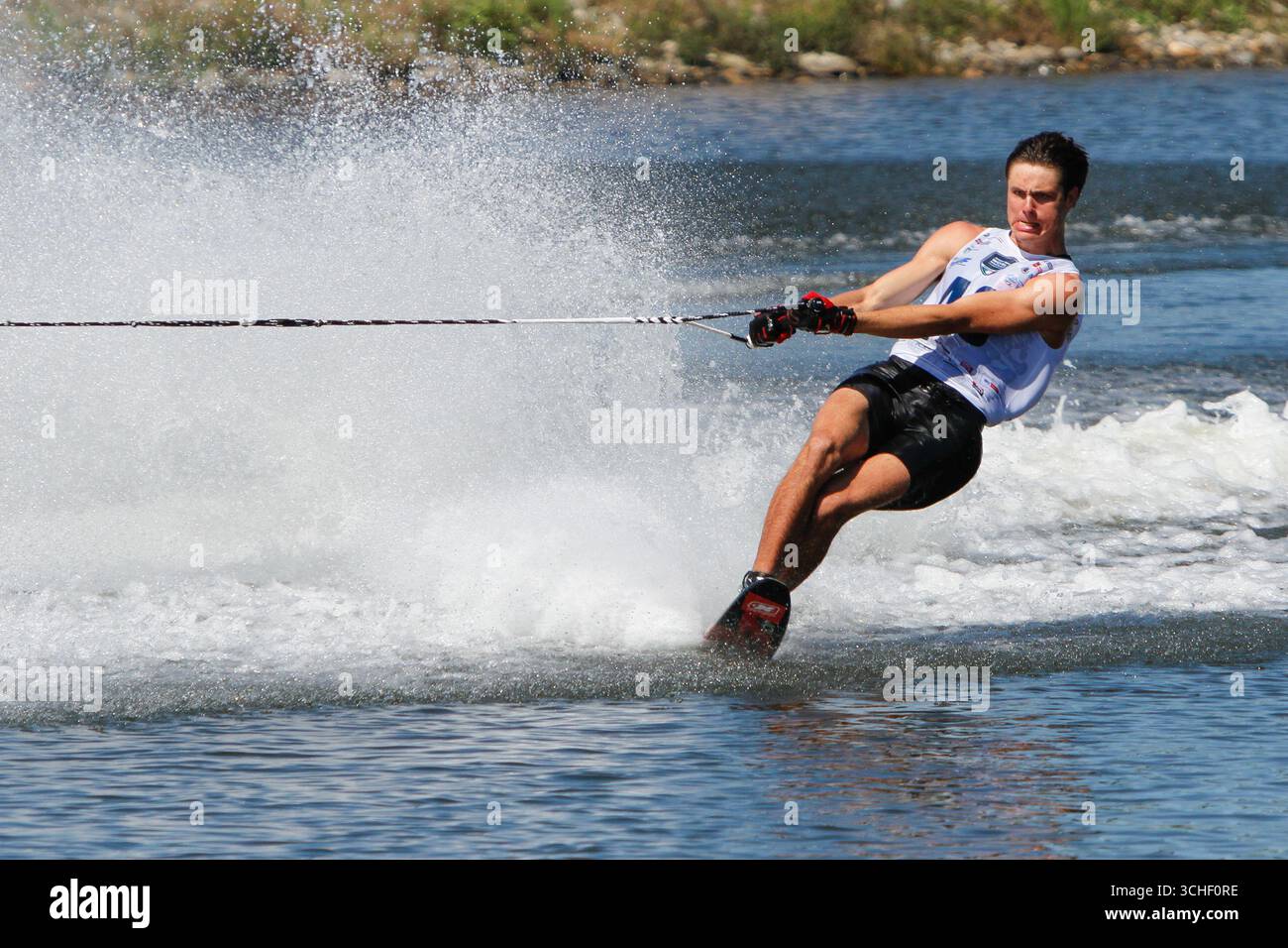 Recetto, Italy. 31st August 2025. Charlie Ross (2nd place) of Canada ...