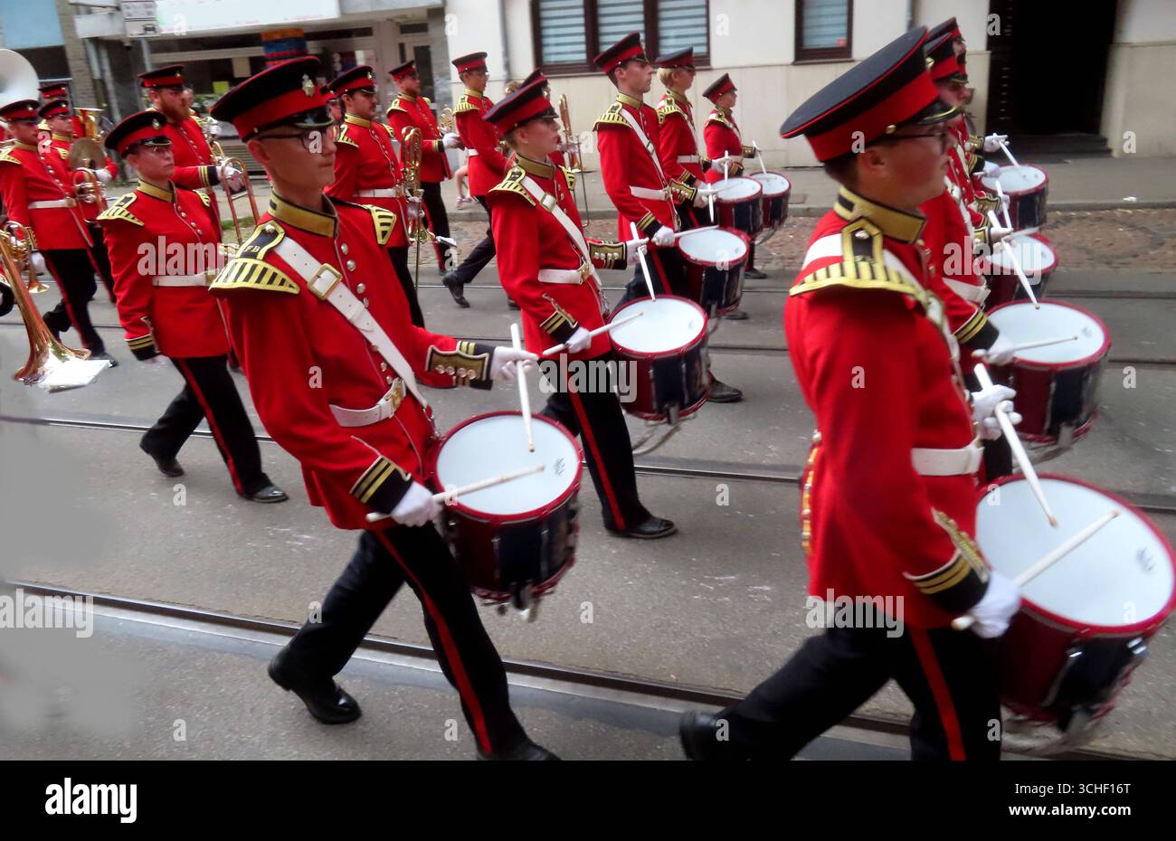 stets gern gesehene Gaeste beim traditionellen Buerger Schuetzenfest ...