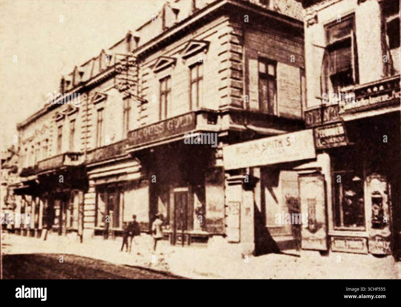 Old photo of Strada Doamnei no. 23, Bucharest Stock Photo - Alamy
