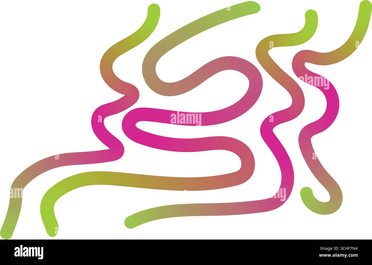 Color gradient lines on Stock Vector Images - Alamy