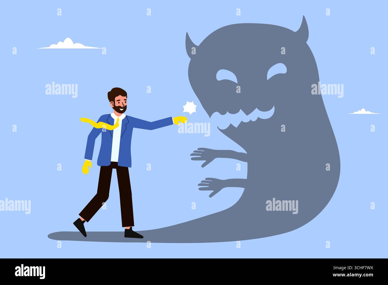 Self defeating Stock Vector Images - Alamy