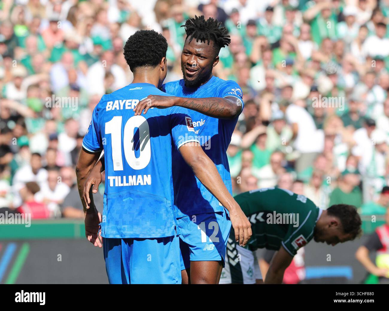 firo: 08/30/2025, Soccer: 1.Bundesliga SV SVW Werder Bremen - Bayer ...