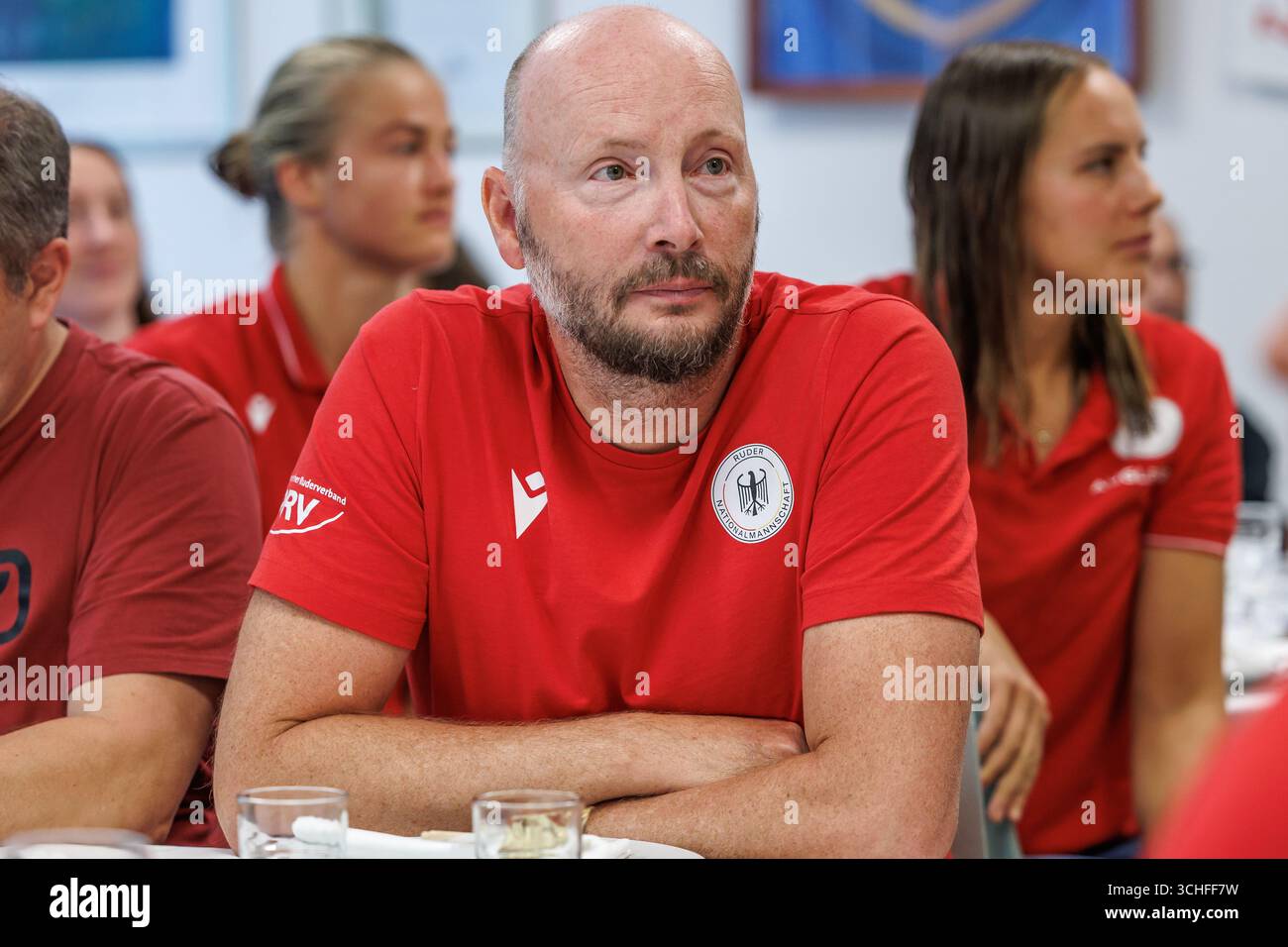 02 September 2025, Berlin: Alexander Schmidt, coach of the women's ...