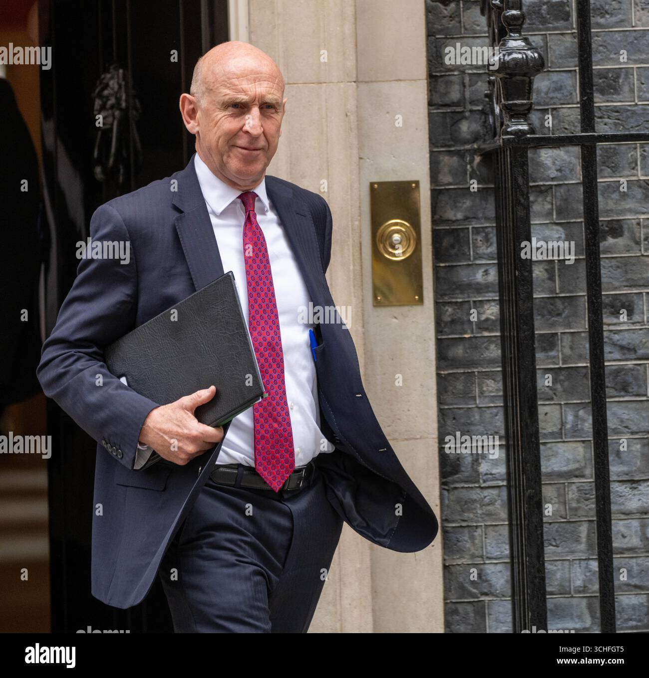 London UK 02 Sep 2025 John Healey, Defense Secretary, at a cabinet ...