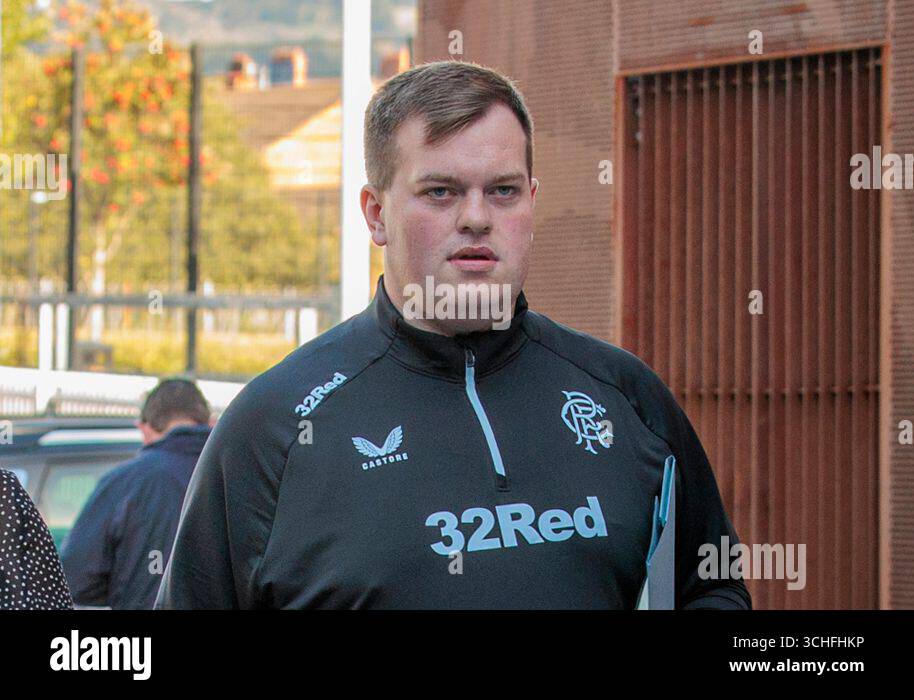 DUP Belfast City Council Councillor Jordan Doran arriving to a multi ...