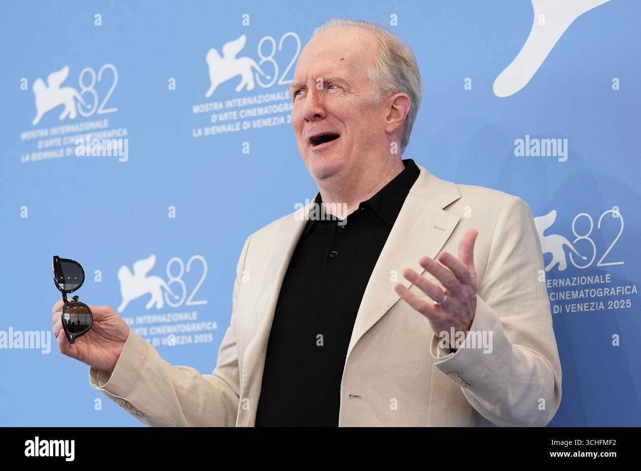 Tracy Letts poses for photographers at the photo call for the film 'A ...