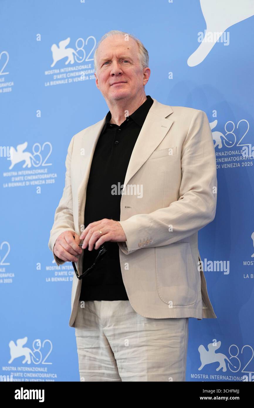Tracy Letts poses for photographers at the photo call for the film 'A ...