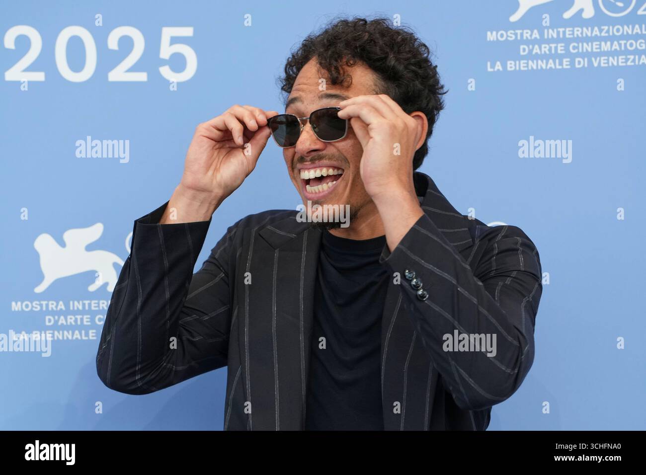 Anthony Ramos poses for photographers at the photo call for the film 'A ...