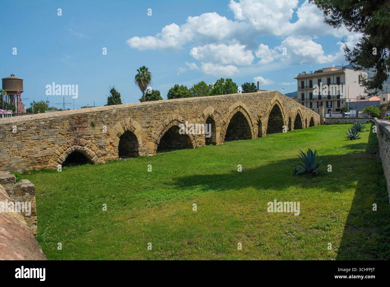 Ponte dell'Ammiraglio (Admiral's Bridge) in Brancaccio district ...