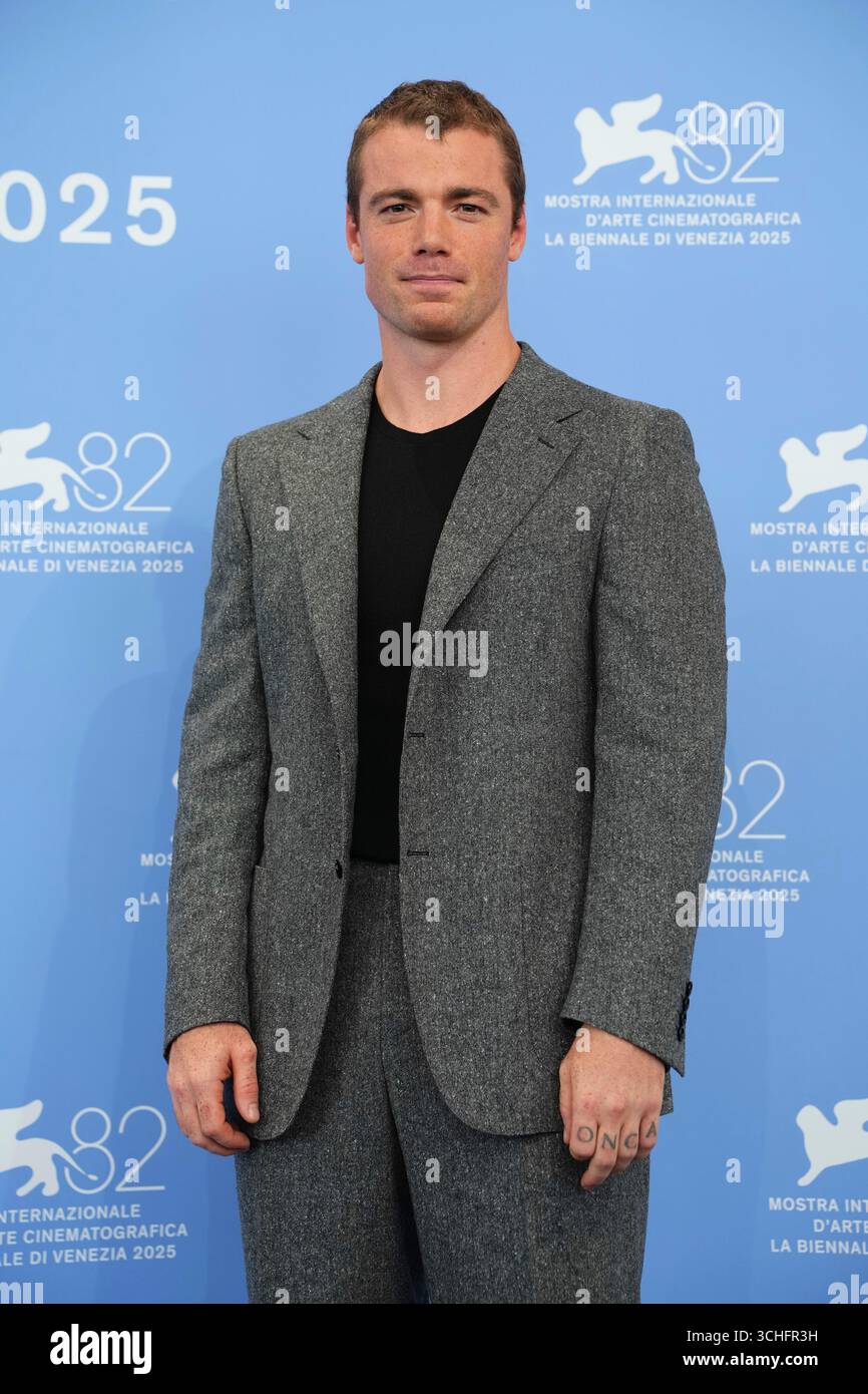 Gabriel Basso poses for photographers at the photo call for the film 'A ...