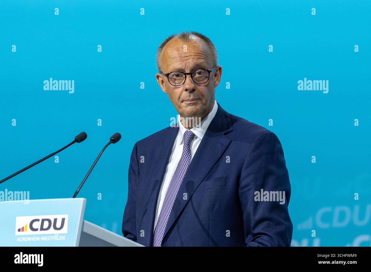 CDU NRW Parteitag in Bonn - 30.08.2025 Rede von Bundeskanzler und ...