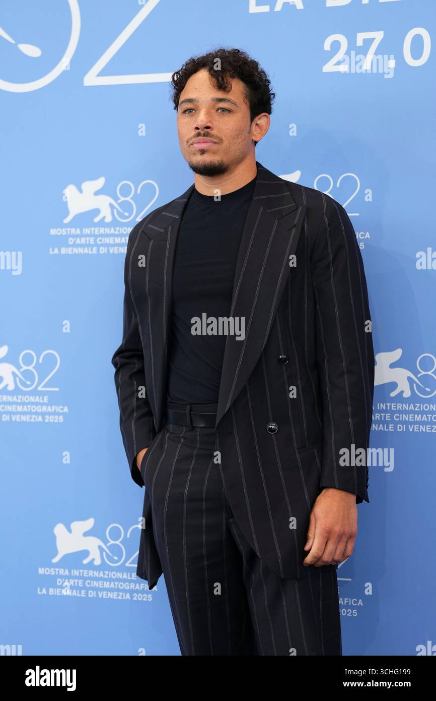 Anthony Ramos poses for photographers at the photo call for the film 'A ...