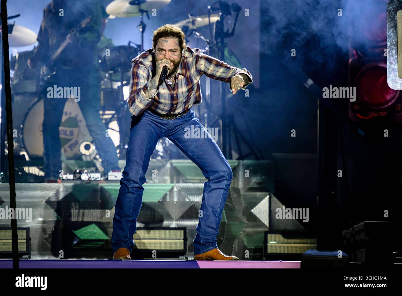 Post Malone Austin Richard Post live beim Superbloom Festival im ...