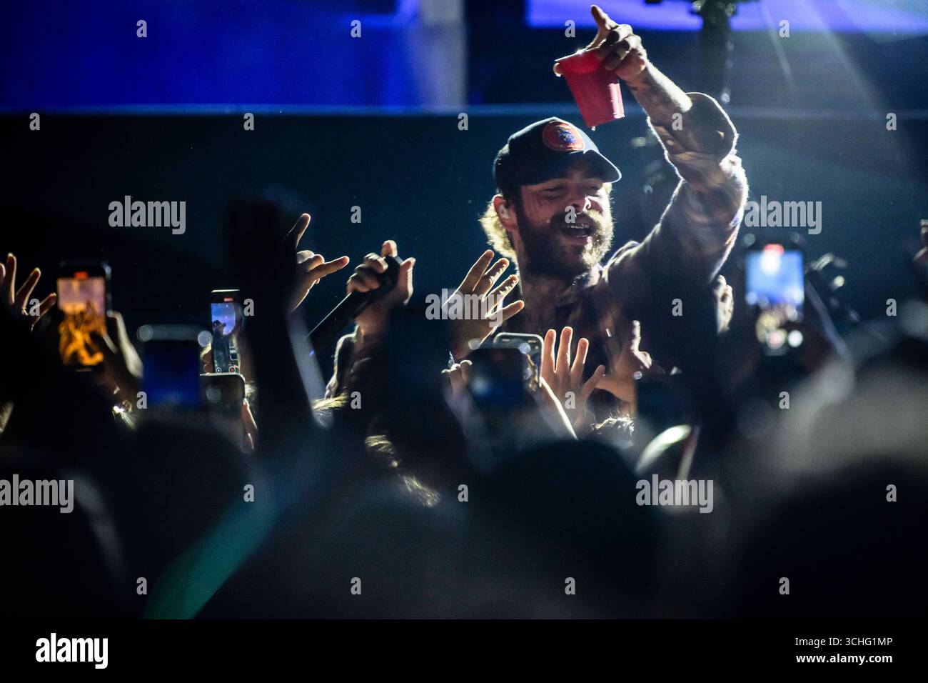 Post Malone Austin Richard Post live beim Superbloom Festival im ...