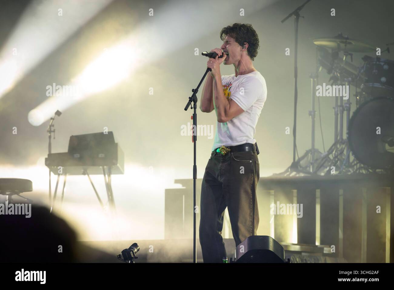 Shawn Mendes live beim Superbloom Festival im Olympiastadion, München ...