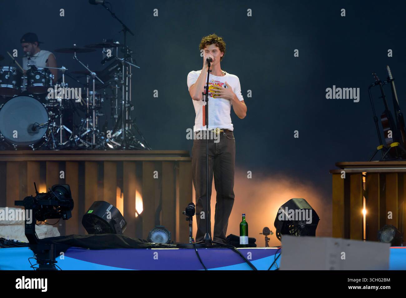 Shawn Mendes live beim Superbloom Festival im Olympiastadion, München ...