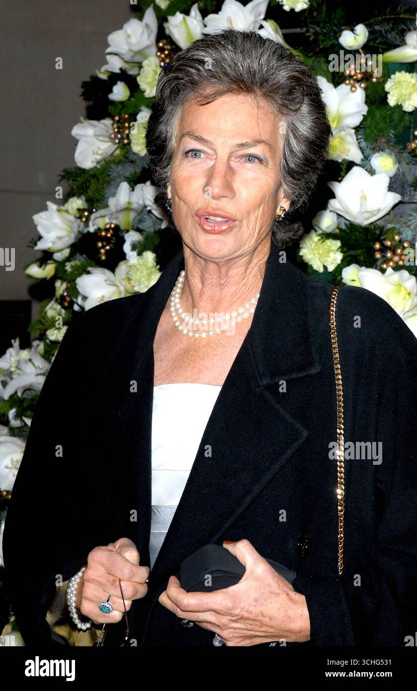 A guest at The Cliff Richard Tennis Foundation Gala Dinner at Hampton ...