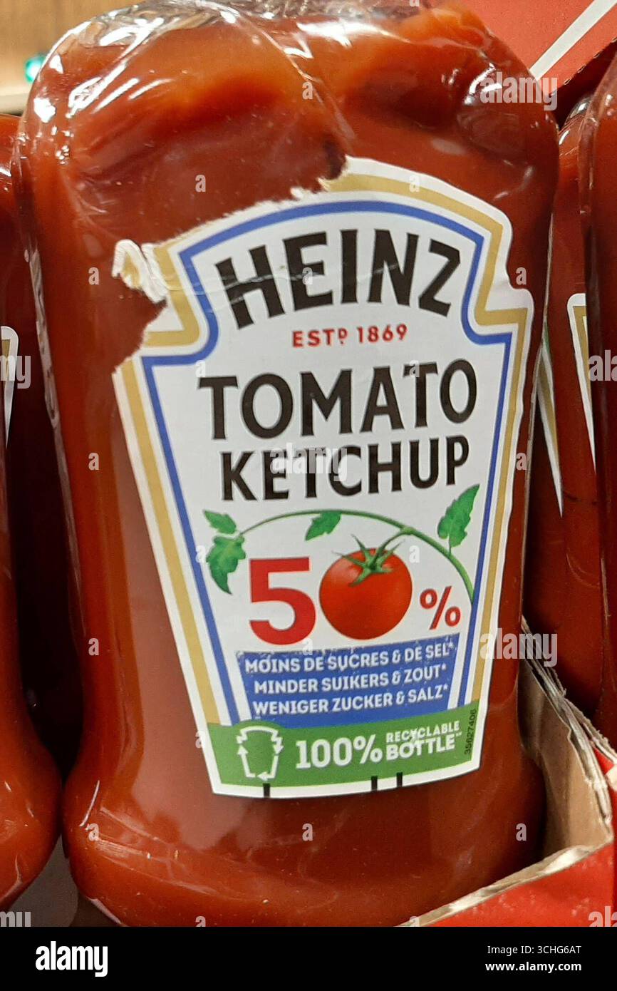 Stockbilder 09/2025 Heinz Ketchup Hamburg Hamburg Deutschland *** Stock ...