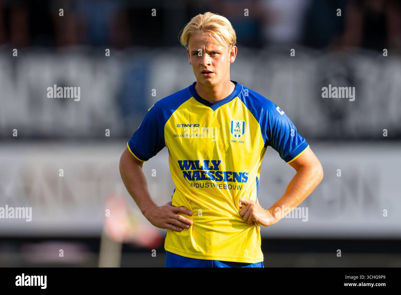 WAALWIJK, NETHERLANDS - AUGUST 30: Harrie Kuster of RKC Waalwijk looks on during the Dutch ...