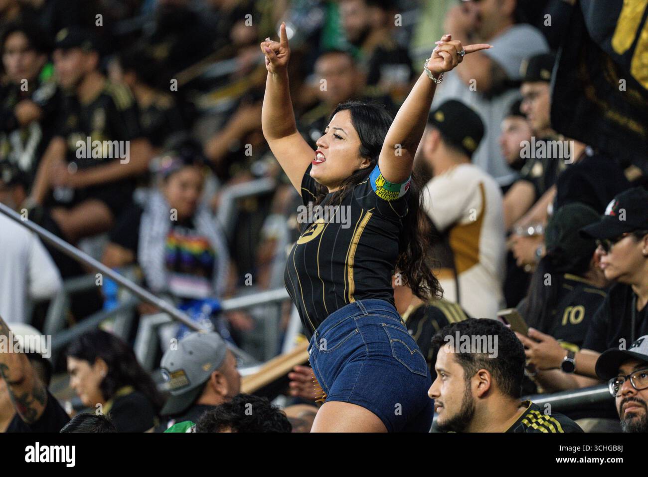 LAFC fan during a MLS match against San Diego FC, Sunday, August 31 ...