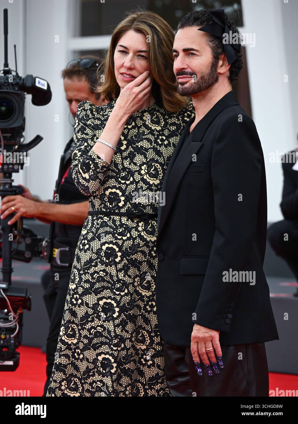 Venice, 82nd Venice International Film Festival 2025 - Evening 7 - Marc by Sofial red carpet ...