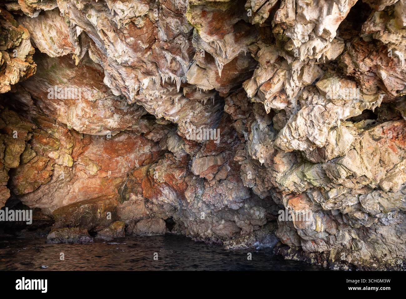 Textured rocky cave interior hi-res stock photography and images - Alamy