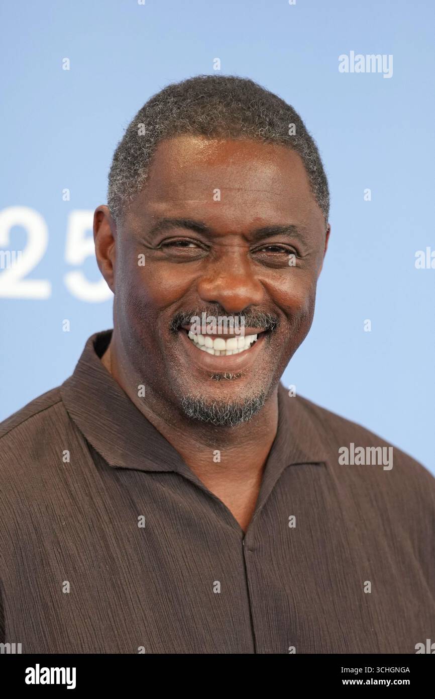 Idris Elba attends the photocall of the movie "A House of Dynamite" during the 82nd Venice ...