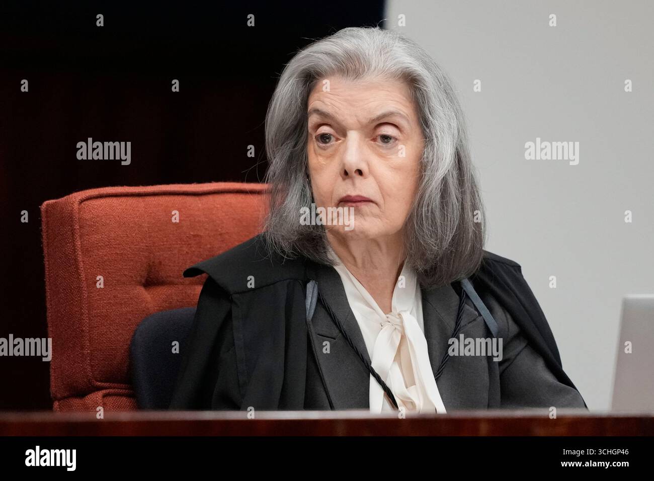 Brazil's Supreme Court Justice Carmen Lucia attends the verdict and ...