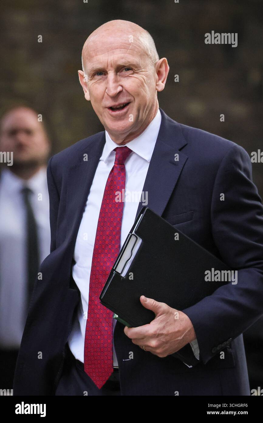 London, UK, 02nd Sep 2025. John Healey, Defence Secretary, MP Rawmarsh and Conisbrough ...