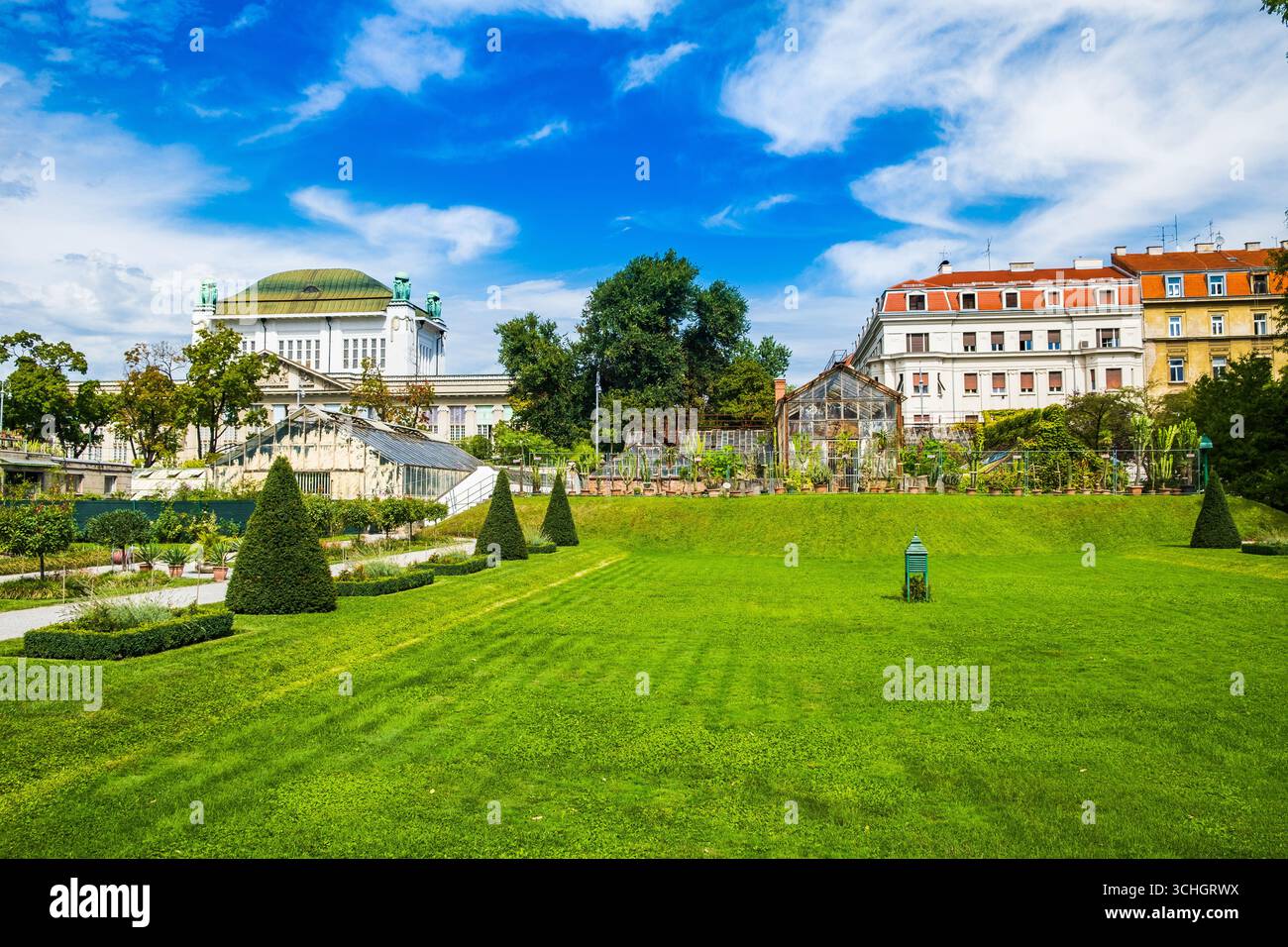 Botanical Garden in Zagreb, Croatia, Historical archive building (old ...