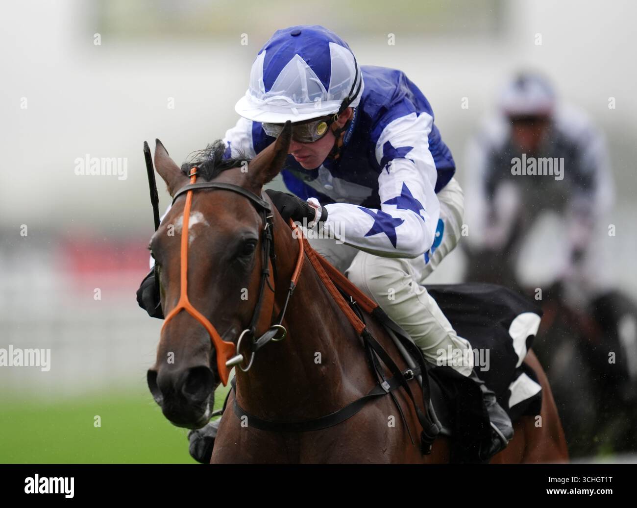 Slay Queen ridden by Joe Leavy wins the Virgin Bet Fillies' Nursery at ...