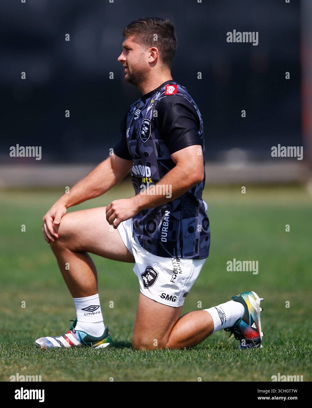 Tiaan Fourie of the Hollywoodbets Sharks during Hollywoodbets Sharks ...