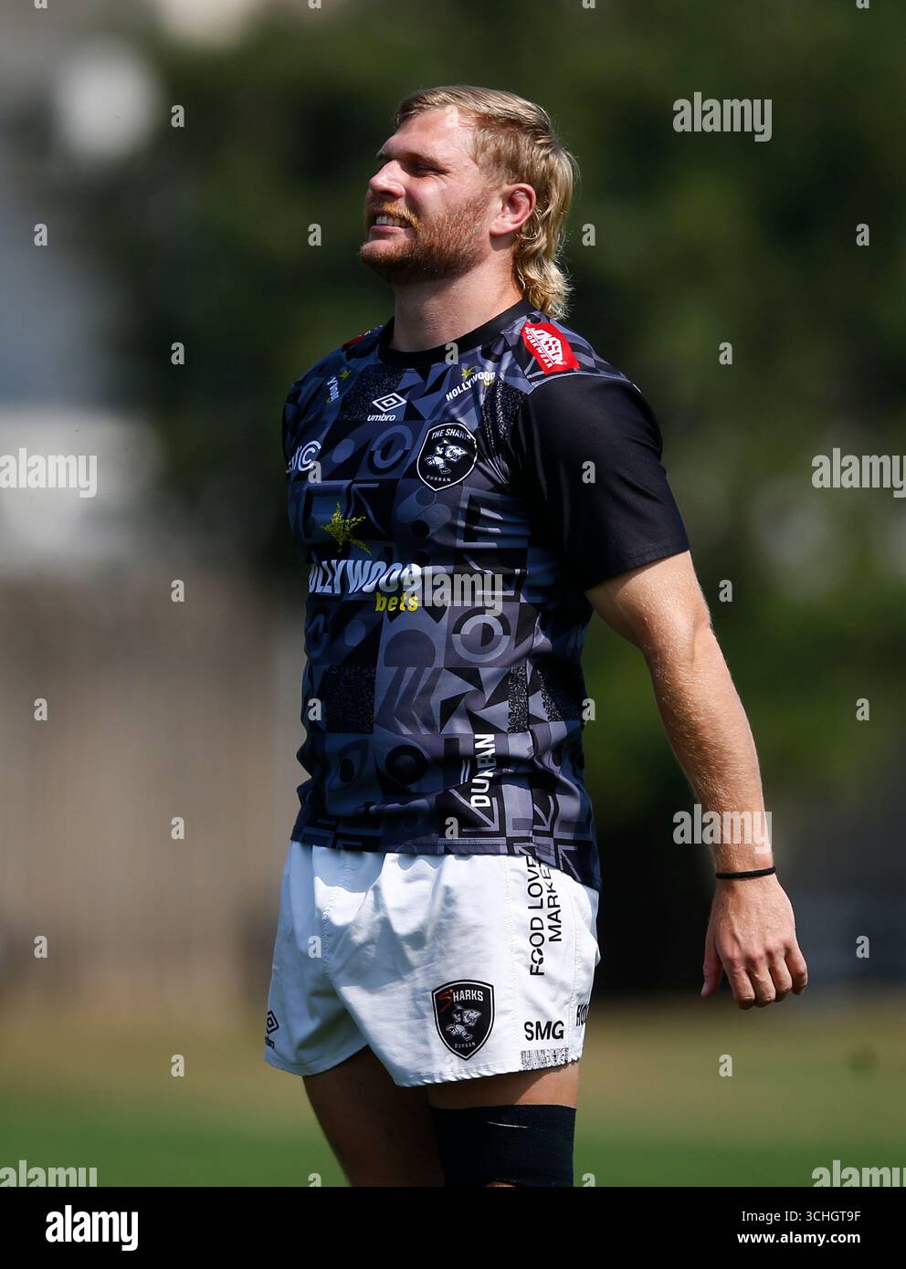Willem van den Hever of the Hollywoodbets Sharks XV during ...