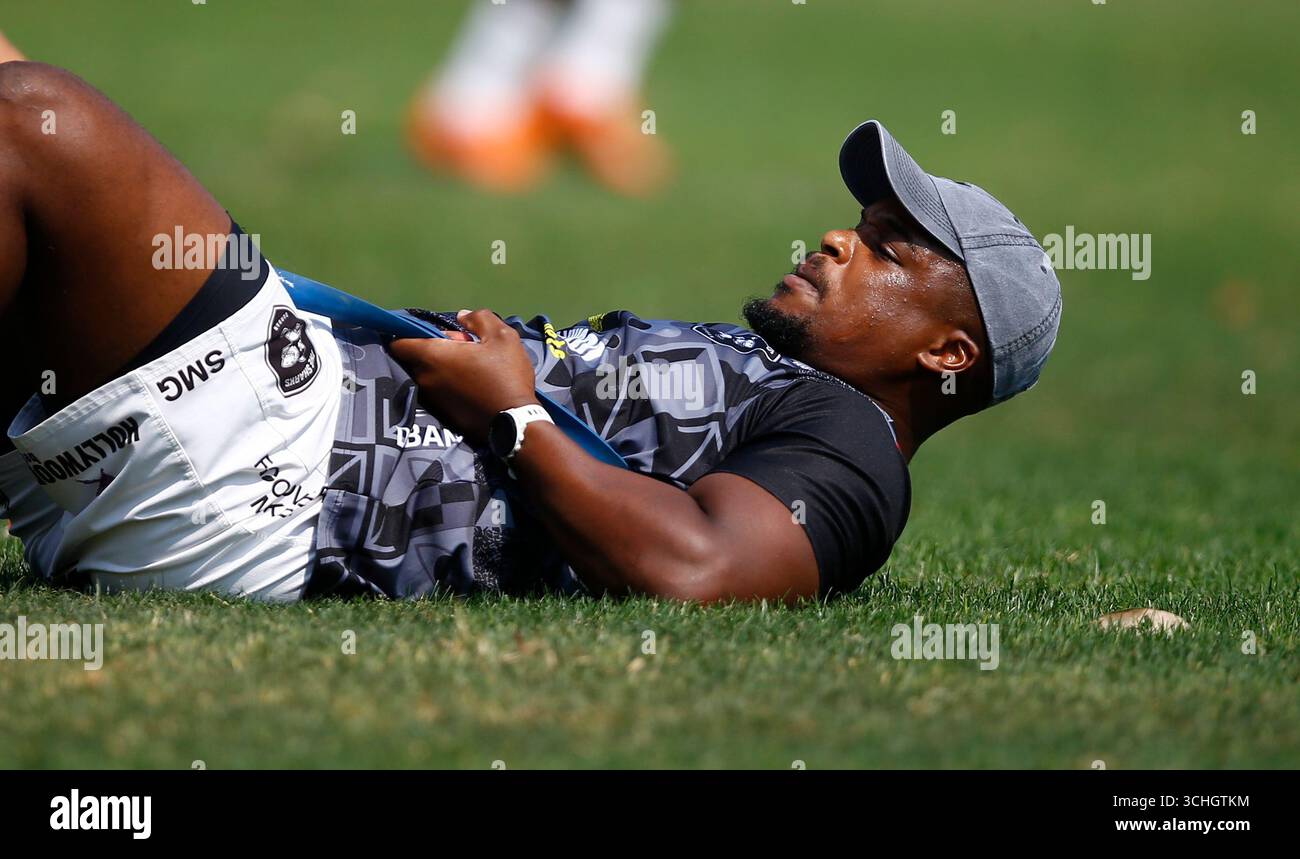 Fez Mbatha of the Hollywoodbets Sharks during Hollywoodbets Sharks ...