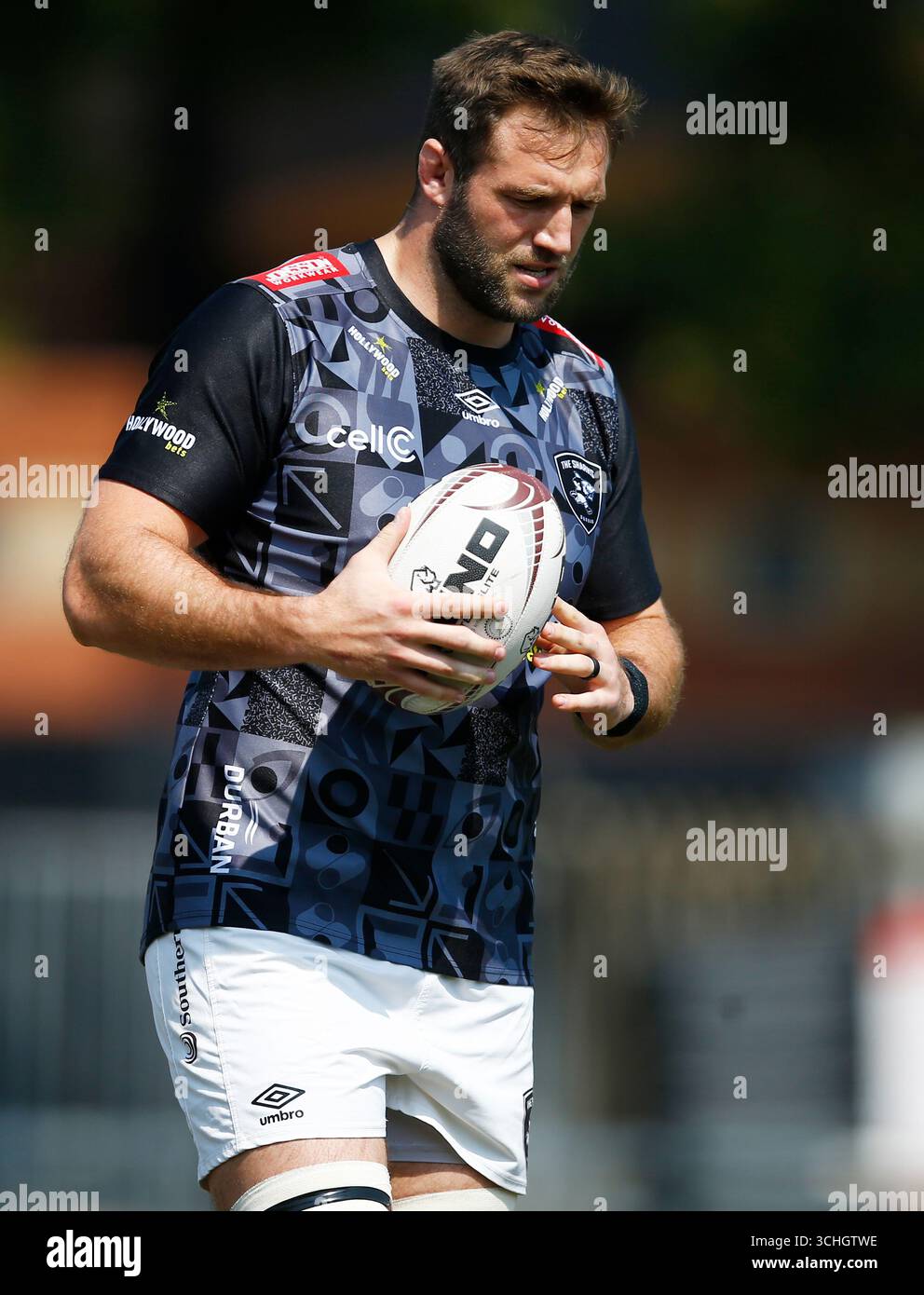 Jason Jenkins of the Hollywoodbets Sharks during Hollywoodbets Sharks ...