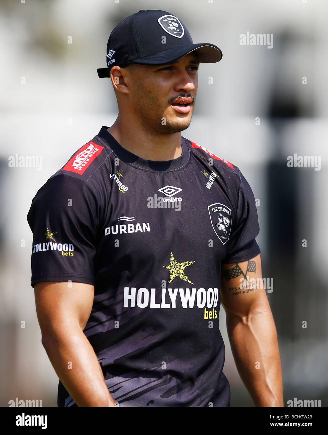 Edwilll van der Merwe of the Hollywoodbets Sharks during Hollywoodbets ...