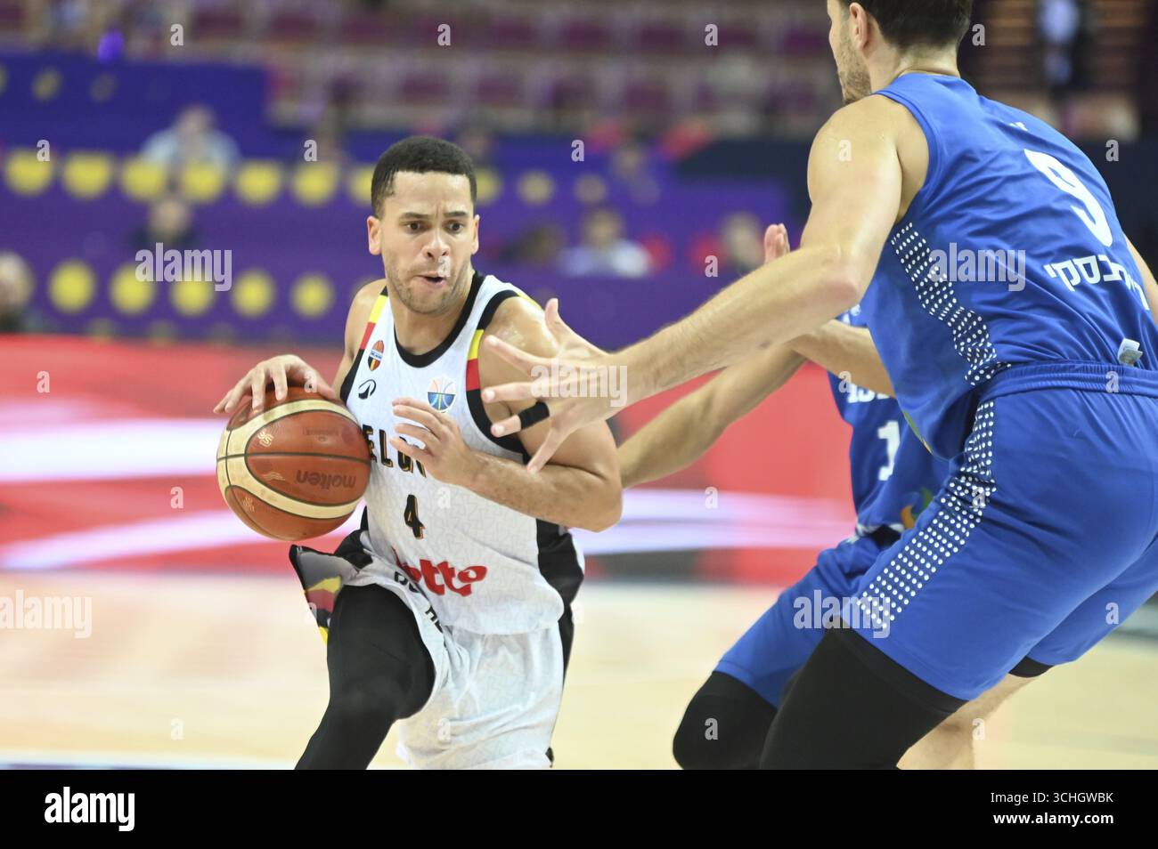Emmanuel Lecomte (BEL) during match of the FIBA EuroBasket 2025 between ...