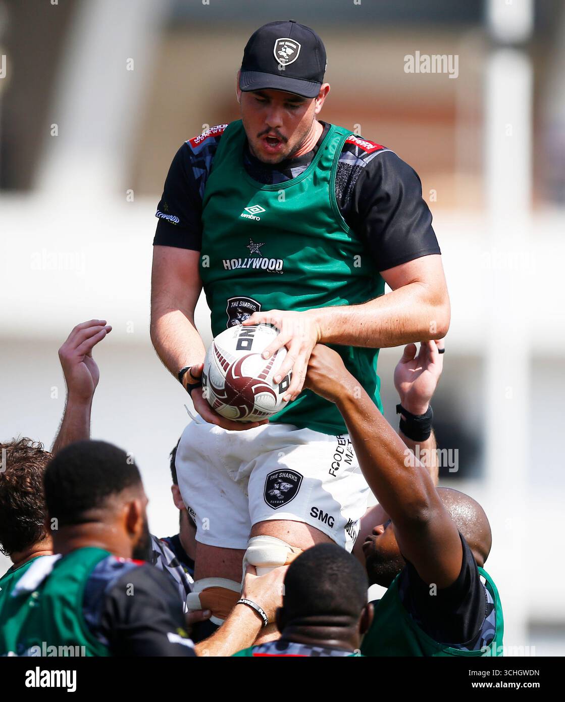 Emile van Heerden of the Hollywoodbets Sharks during Hollywoodbets ...