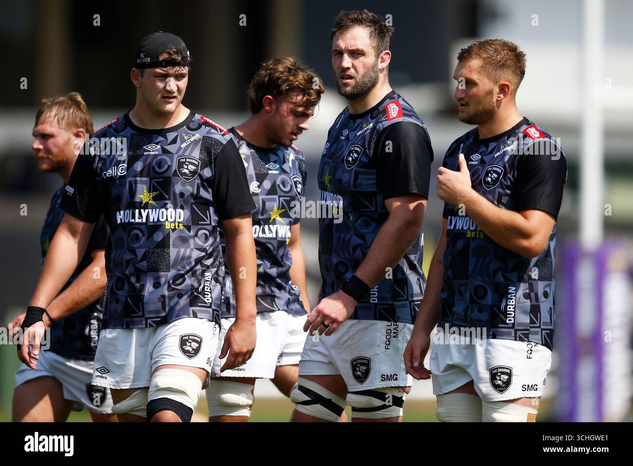 Jason Jenkins of the Hollywoodbets Sharks during Hollywoodbets Sharks ...
