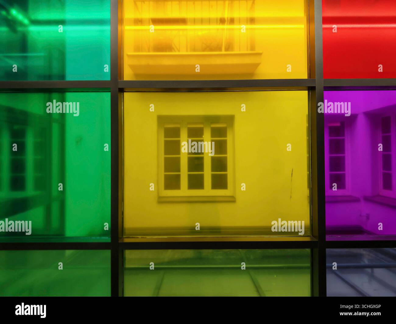 objects and shapes in different colors, colorful arrangement and design ...