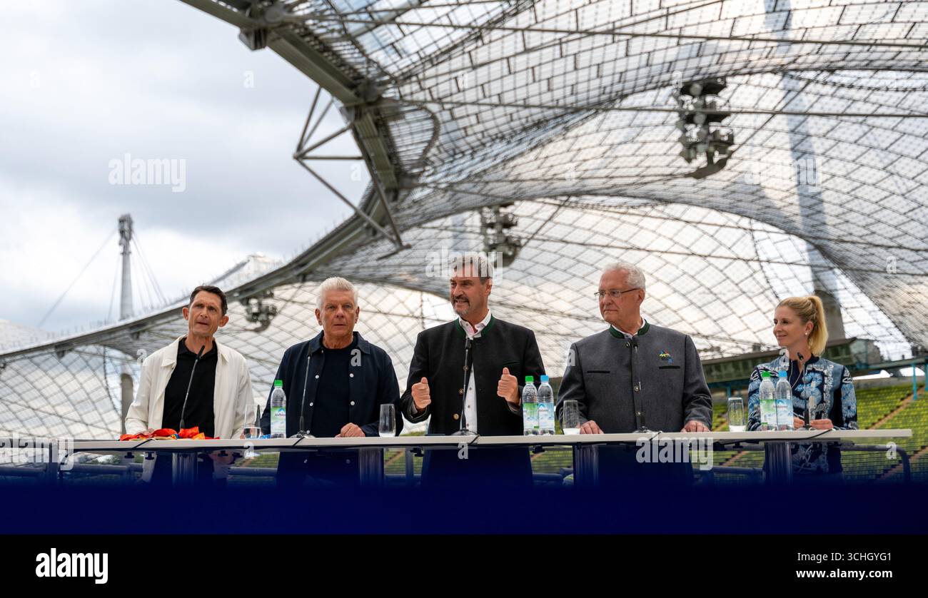 02 September 2025, Bavaria, Munich: Michael Teuber, paracyclist and ...