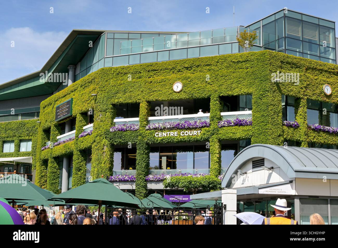 Wimbledon, London, England, UK - 4 July 2025: Exterior view of the ...