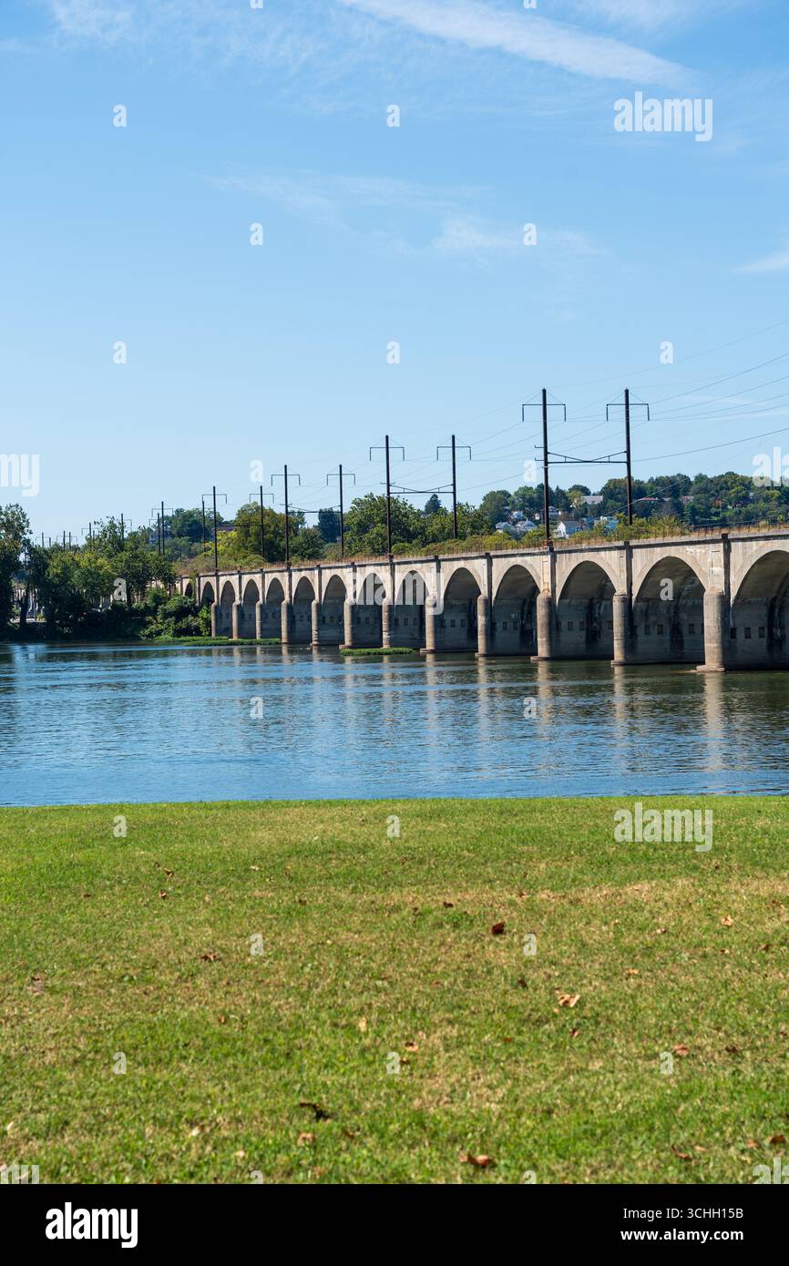 HARRISBURG, PA, USA - AUGUST 31, 2025: The Cumberland Valley Railroad ...