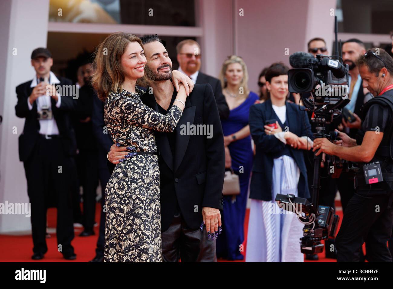 Sofia Coppola and Marc Jacobs attend "Marc By Sofia" red carpet during the 82nd Venice ...