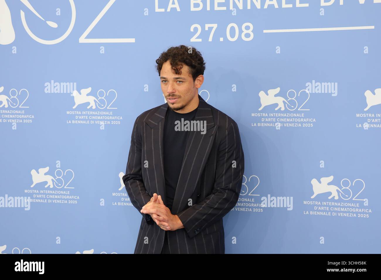 Venice, Italy, 2nd September, 2025. Anthony Ramos at the photo call for ...