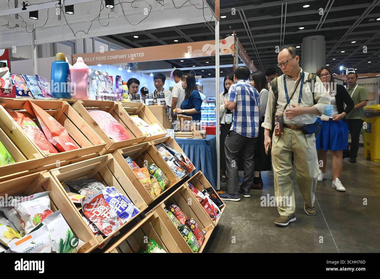 RBHK And RACE In Hong Kong Visitors look at the product in the ...