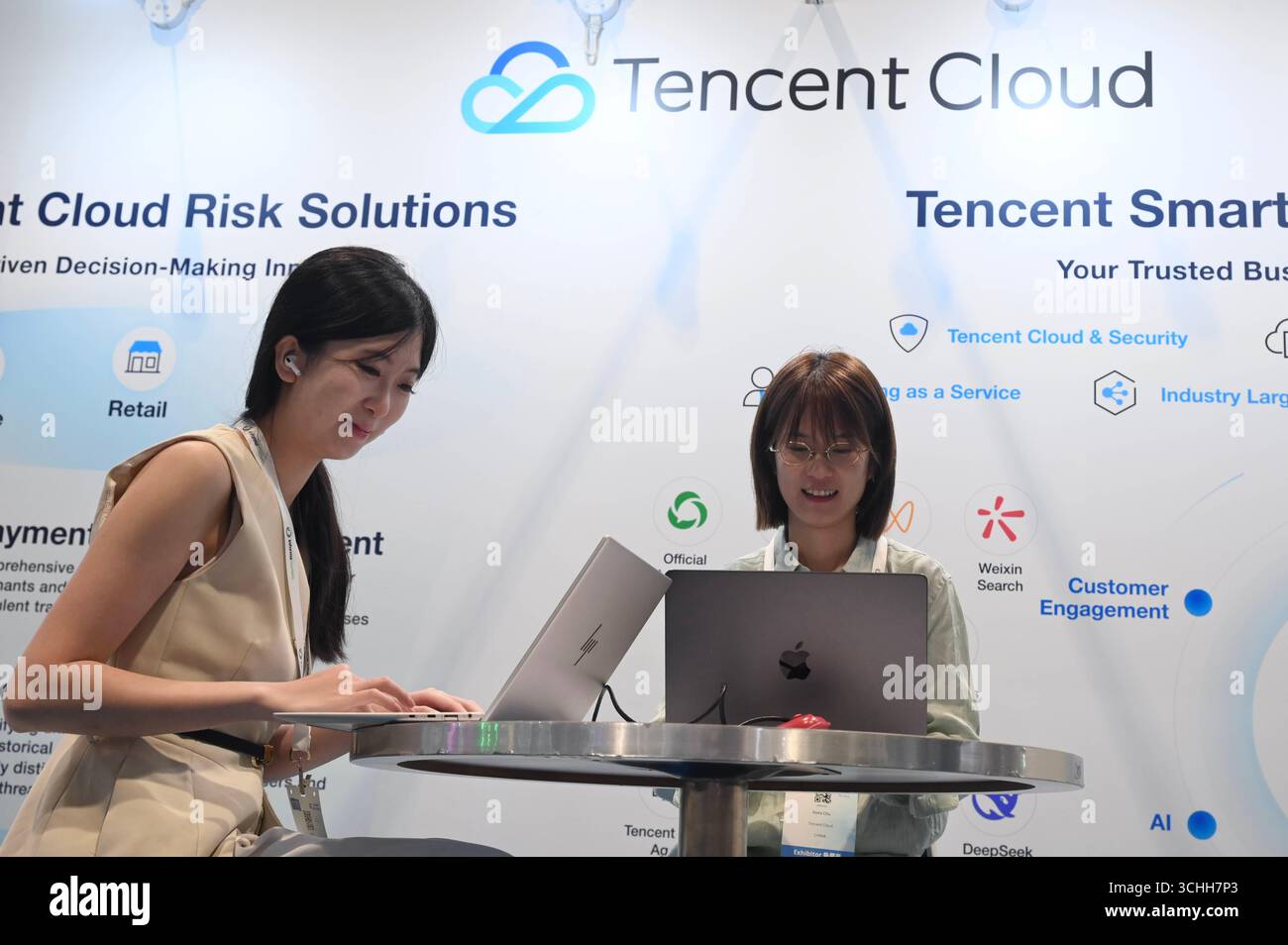 RBHK And RACE In Hong Kong Tencent Cloud staff working in the ...