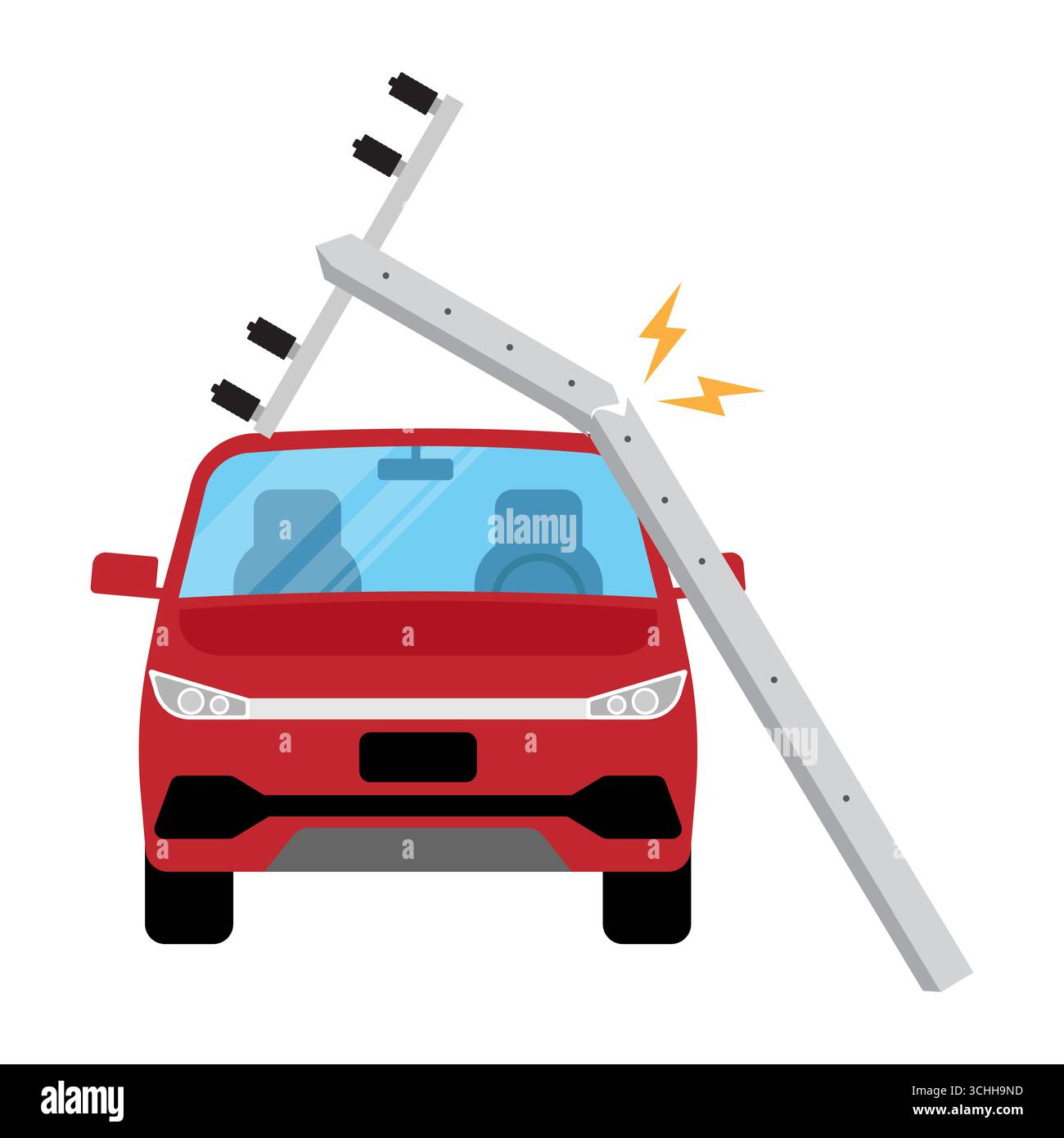 Hurricane car disaster Stock Vector Images - Alamy