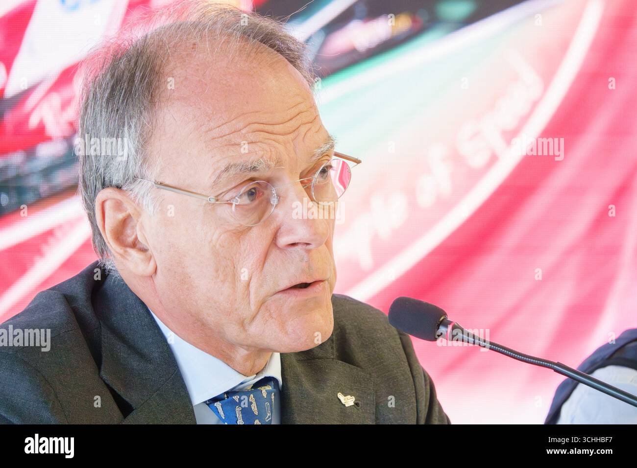 Giuseppe Redaelli (President of Autodromo Nazionale Monza) during the ...