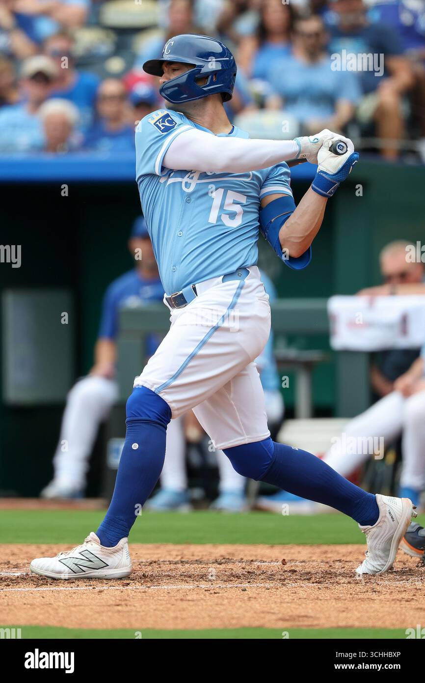 August 31, 2025: Kansas City Royals right fielder Randal Grichuk (15 ...